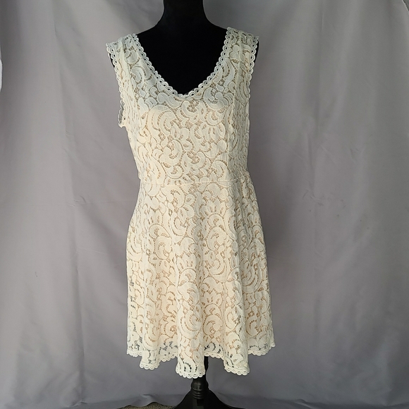 Altar'd State | Dresses | Altered State White Lace Dress | Poshmark